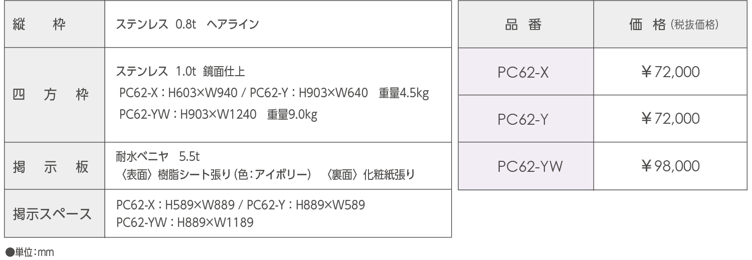 PC62 | 田島メタルワーク株式会社